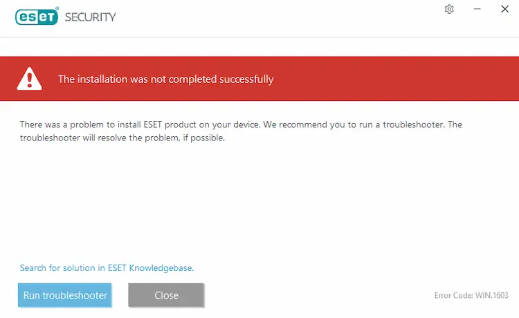 Nodmarkets | posts | رفع خطاهای ACT یا ECP هنگام فعال سازی لایسنس Eset