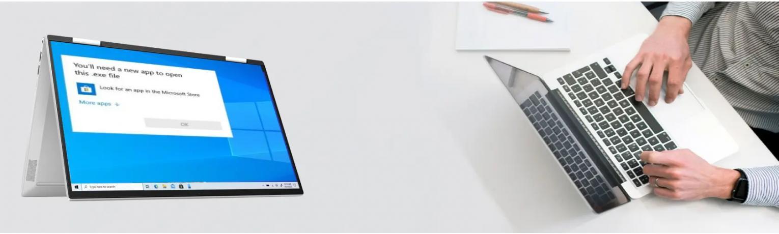 Nodmarkets | posts | رفع ارور You’ll Need a New App to Open This exe ...